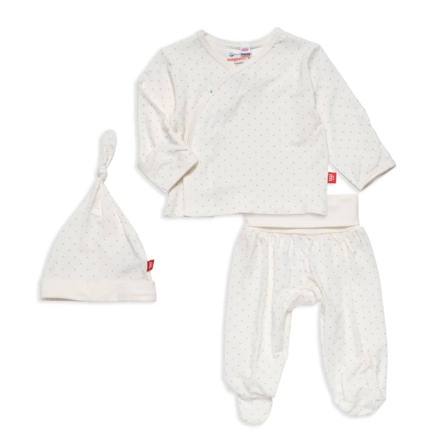 Magnetic Closure Pajamas Magnetic Me Baby Newborn Take Home Kimono Set ...
